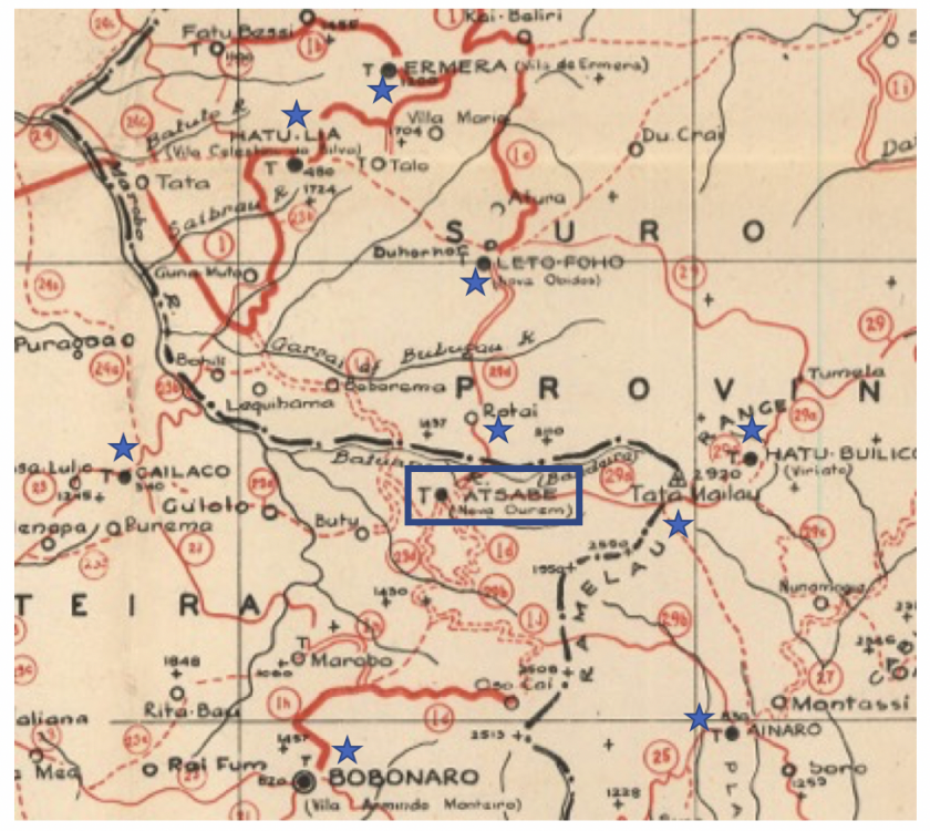 WWII in East Timor - a Site and Travel Guide - Ermera Municipality ...